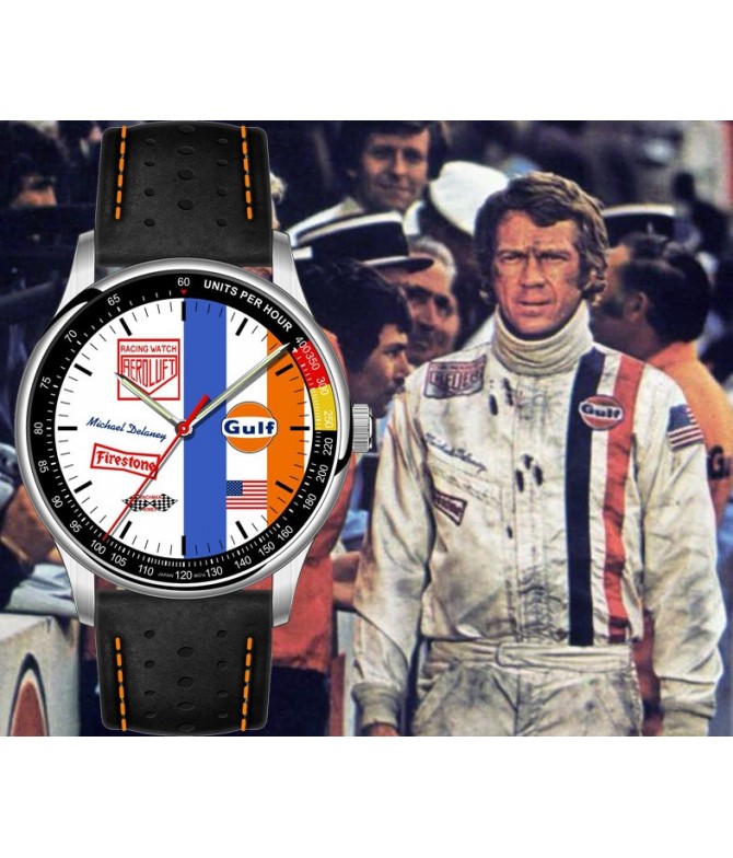 AEROLUFT ® RACING WATCH |TYPE 2 LE MANS 71 STEVE McQUEEN RACING WATCH