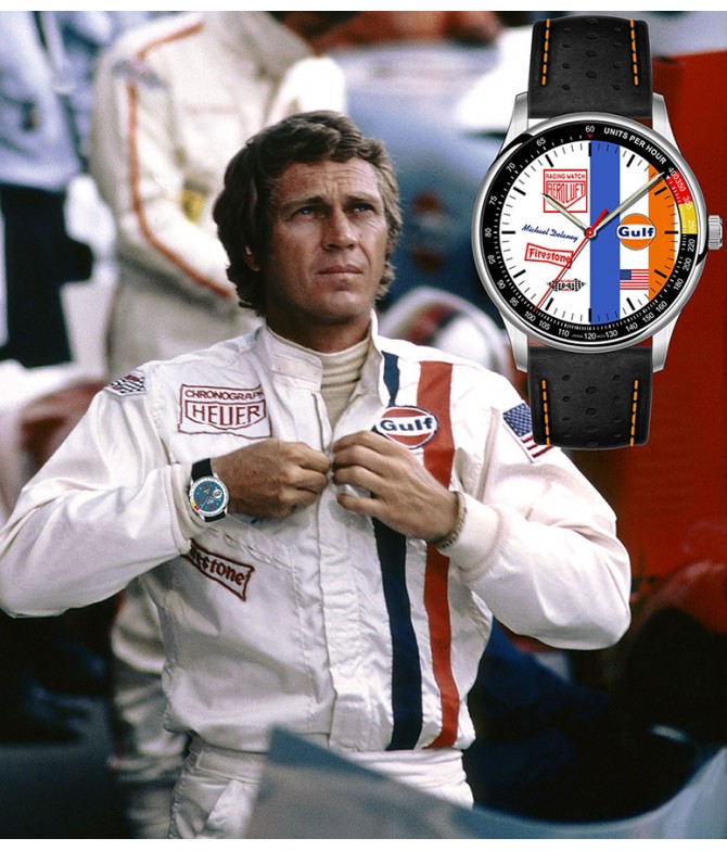AEROLUFT ® RACING WATCH |TYPE 2 LE MANS 71 STEVE McQUEEN RACING WATCH