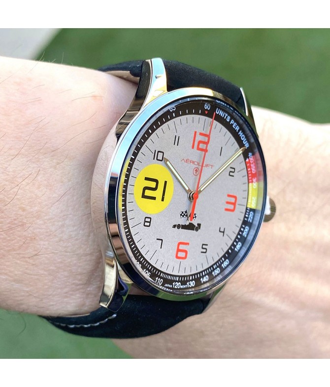 AEROLUFT ® RACING WATCH |AVUS BERLIN CIRCUIT RACING WATCH